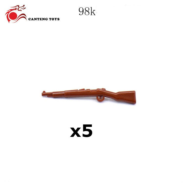 COMBO 5 Khẩu Súng Trường Mauser 98k NO.406 - Vũ Khí WW 2 Phụ Kiện Army | Shopee Việt Nam