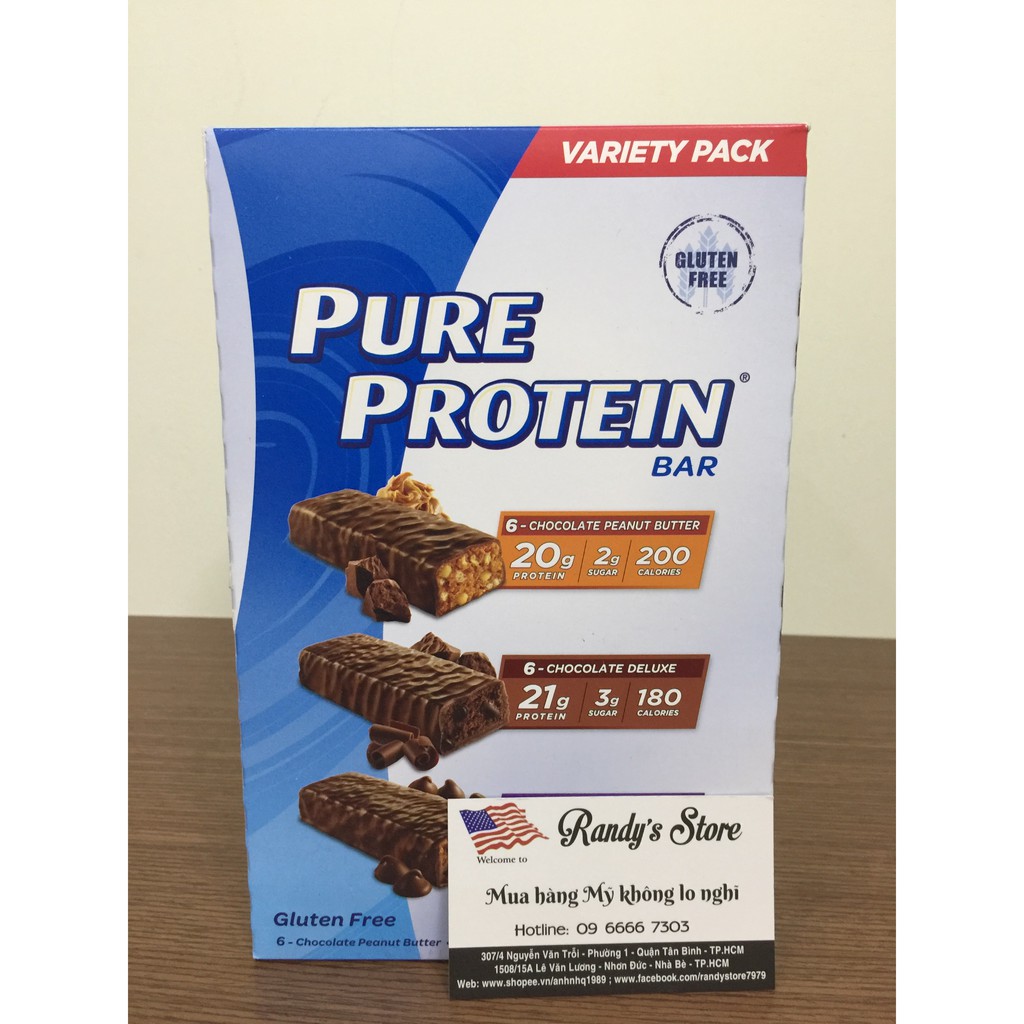 Bánh Pure Protein 18 thanh đủ vị | Shopee Việt Nam