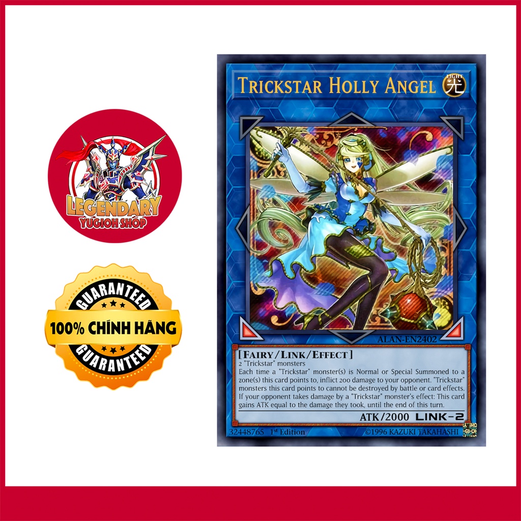 [Thẻ Bài Yugioh Chính Hãng] Trickstar Holly Angel Alternate Art ...
