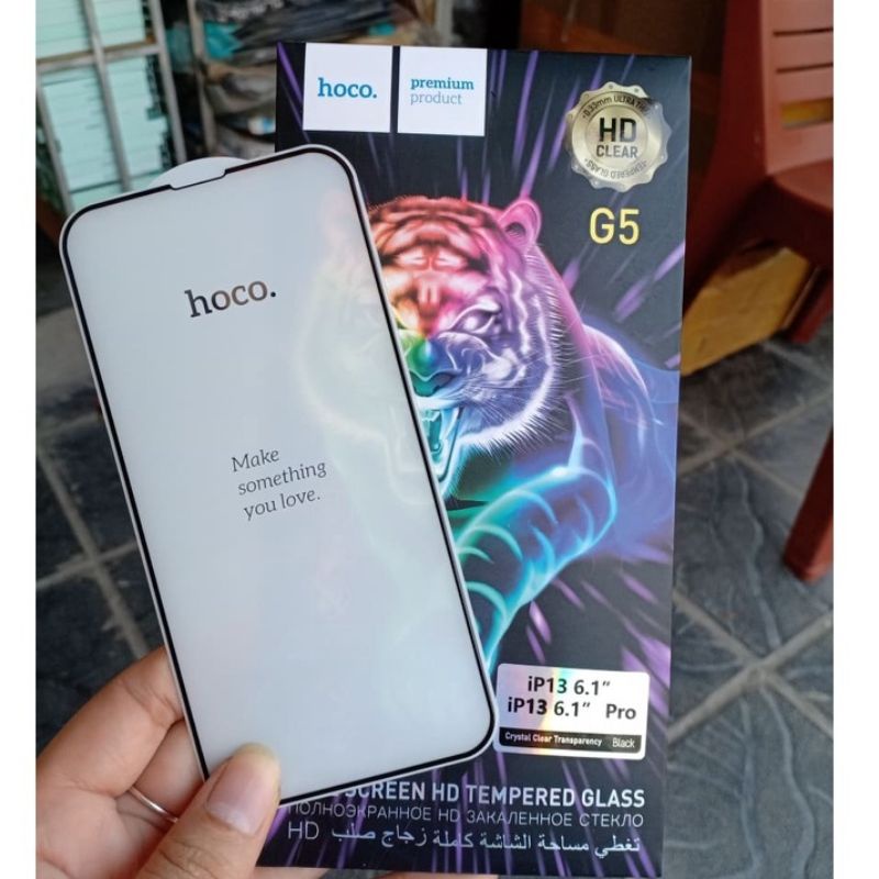 Kính cường lực full màn HOCO G5 cho iPhone 15 pro max,14 pro max 13/13 ...