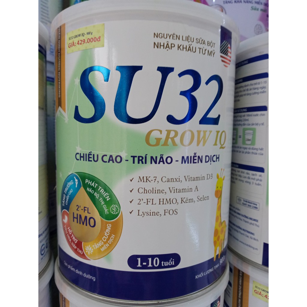 Sữa bột Su32 GrowIQ-900g | Shopee Việt Nam