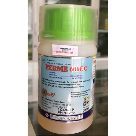 Thuốc muỗi Perme 600Ec chai 100ml | Shopee Việt Nam