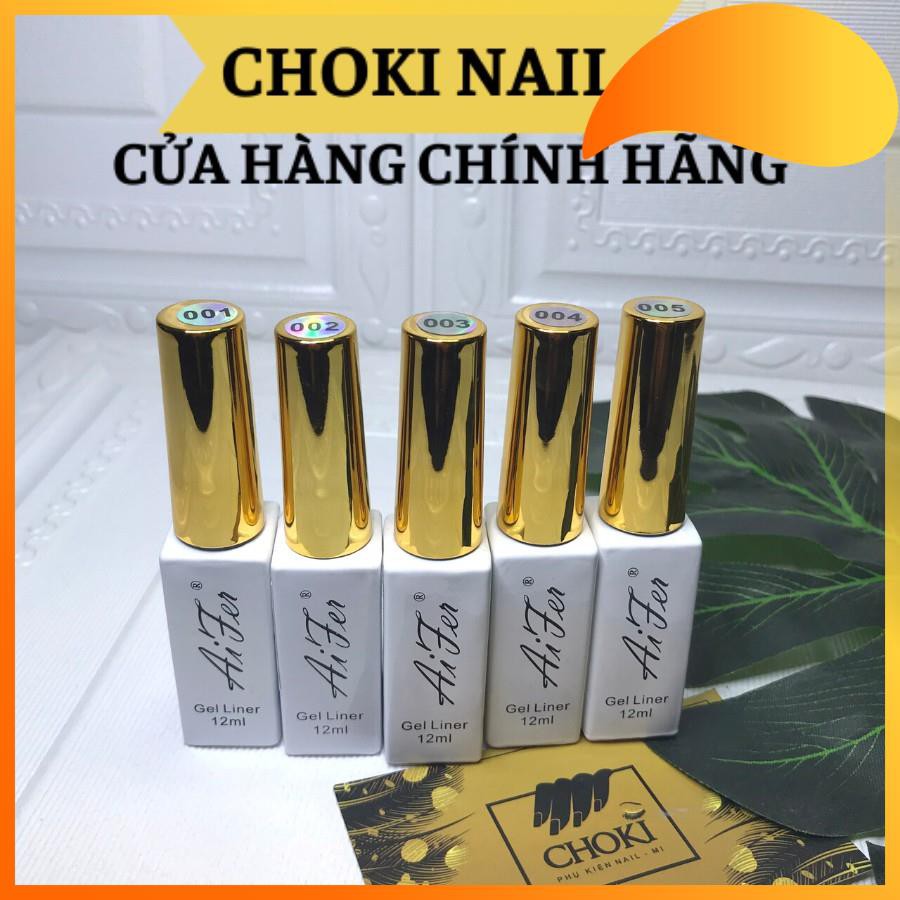 [Hàng cao cấp] Sơn cọ vẽ nét gel Aifer Gel Liner trang trí móng nail ...