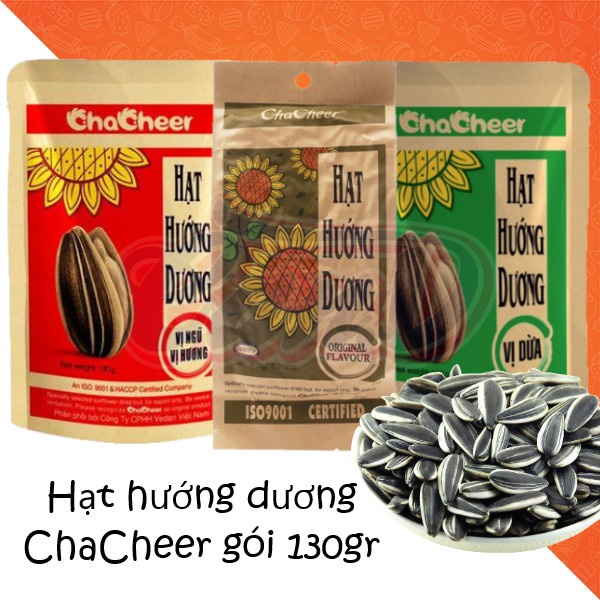 Hạt hướng dương ChaCheer gói 130gr | Shopee Việt Nam