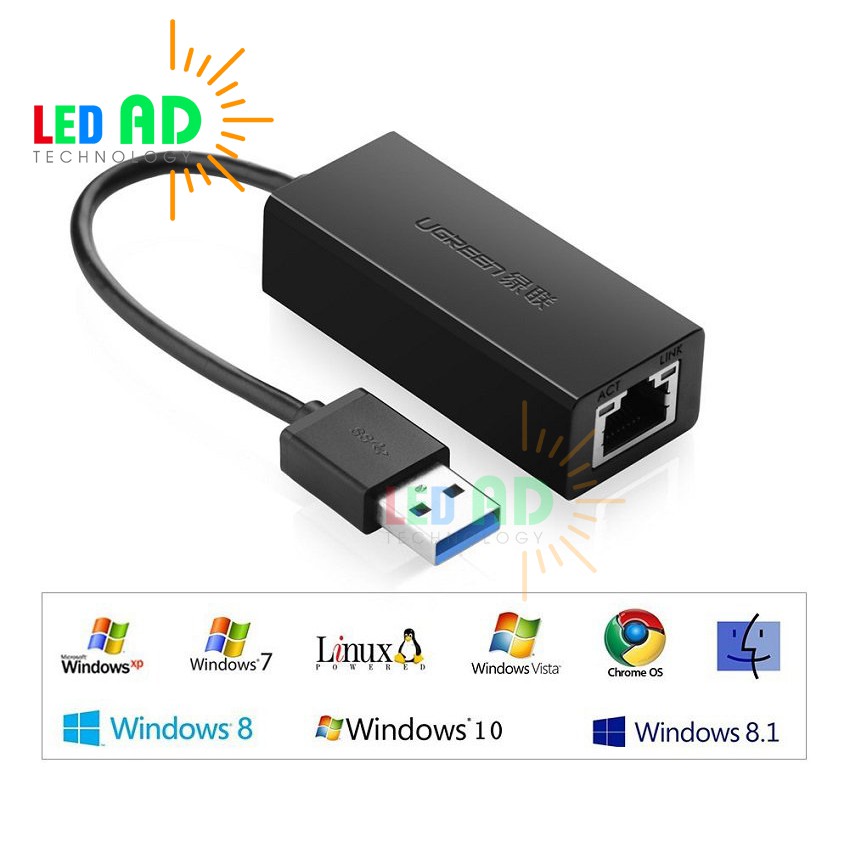 Cổng Chuyển Đổi USB - LAN 3.0 - Bộ Chuyển Đổi UBS Sang Mạng Lan ...