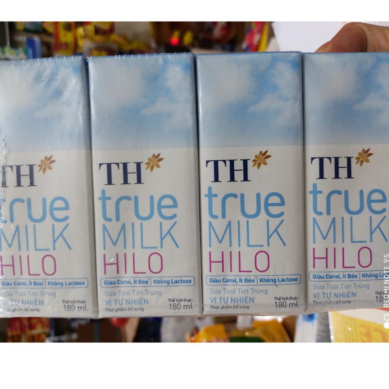 Thùng 12 lốc sữa th true milk hilo 180ml | Shopee Việt Nam