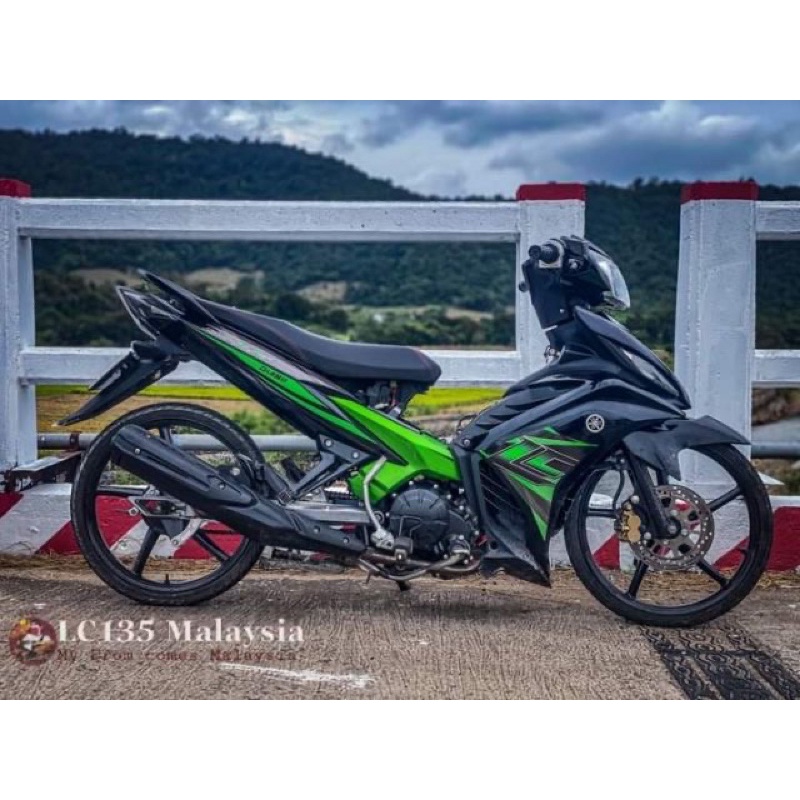 Tem exciter 50 - 135 LC xanh lá đen | Shopee Việt Nam