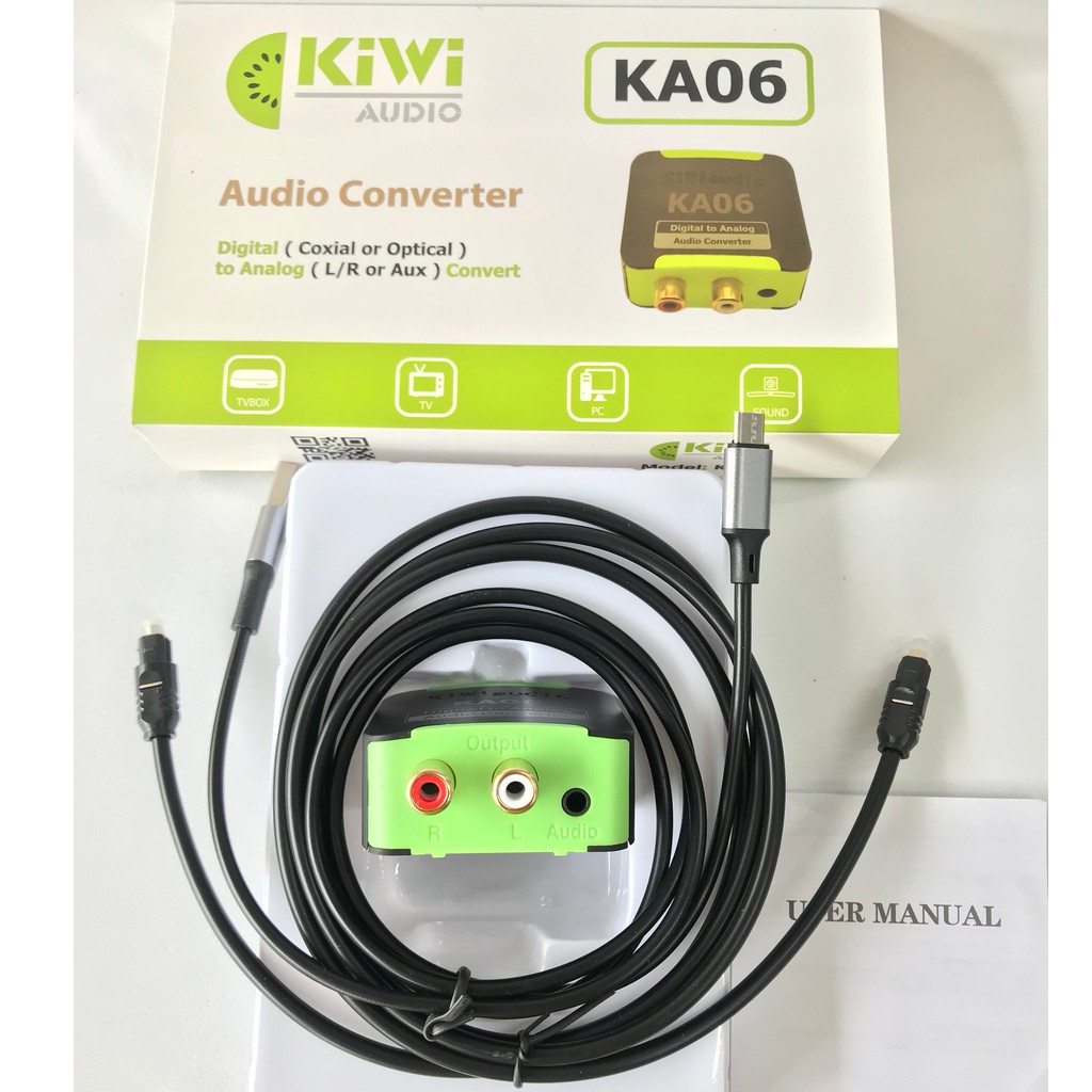 Bộ chuyển âm thanh optical KA06 CAO CẤP | Shopee Việt Nam