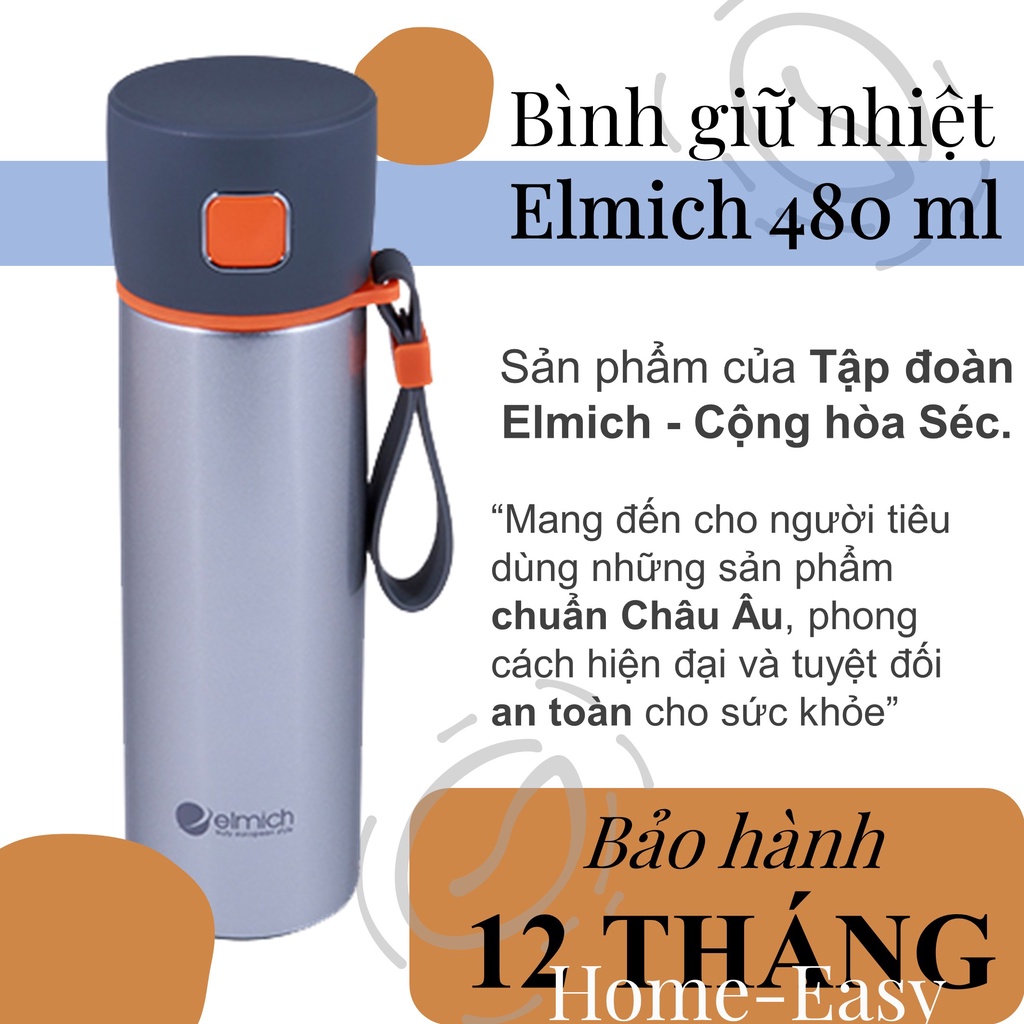 Bình giữ nhiệt Elmich 480ml EL-0689 - 2240689 - Hàng chính hãng - Bảo hành 12 tháng | Shopee ...