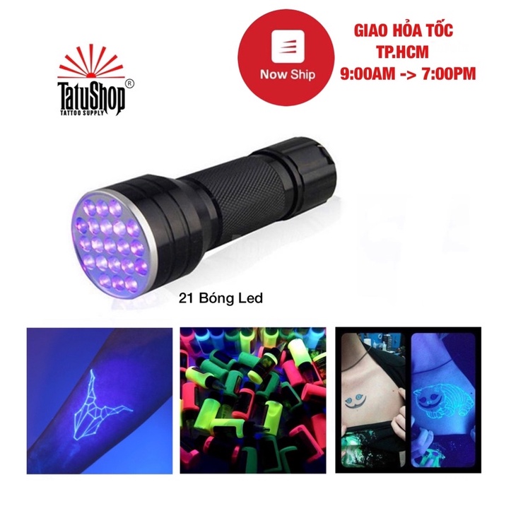 Đèn pin UV dạ quang & soi tiền | Shopee Việt Nam