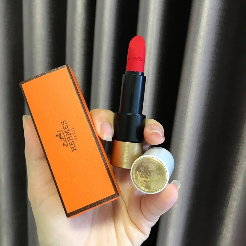 Son Môi Hermès Rouge Matte và Satin Lipstick fullbox fullsize Chính Hãng | Shopee Việt Nam