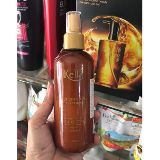 Sữa dưỡng tóc Kella Argan Oil 200ml | Shopee Việt Nam