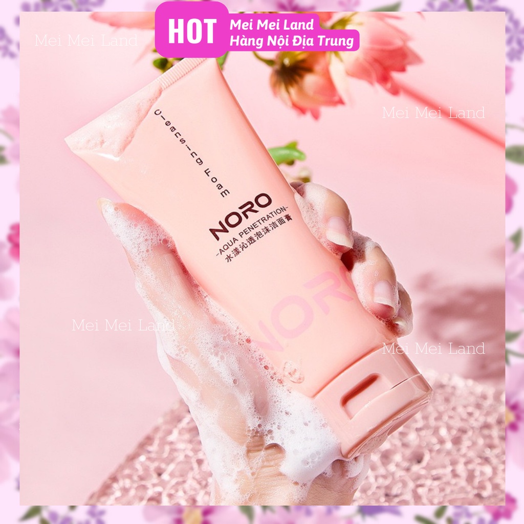 (Chính Hãng) Sữa Rửa Mặt NORO 100ml Tạo Bọt Làm Sạch Da Dành Cho Da Dầu ...