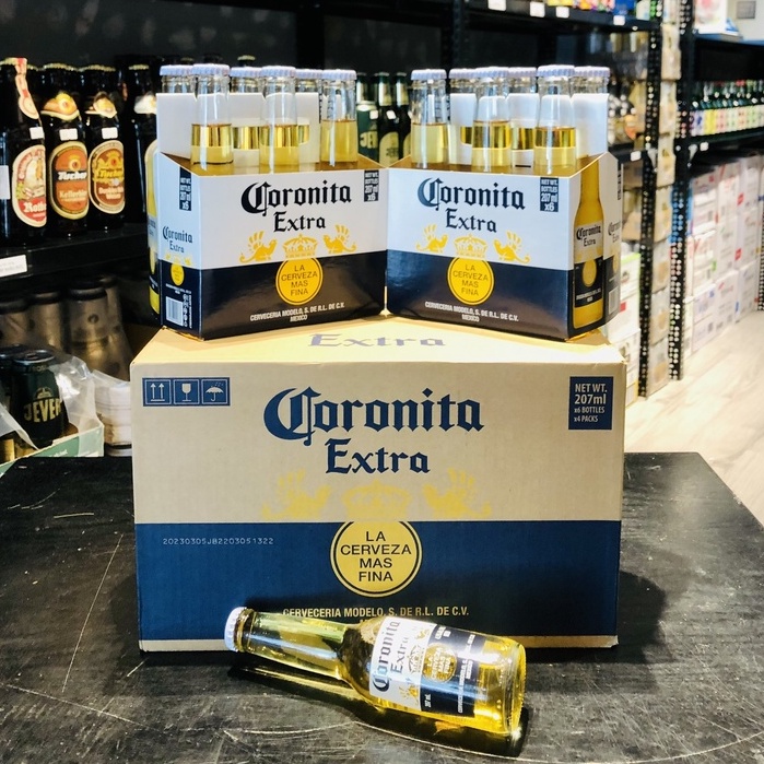 Bia Coronita Extra Mexico chai 207ml - thùng 24 chai | Shopee Việt Nam