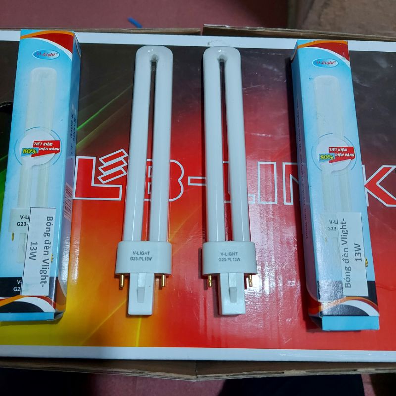 Bóng đèn học chính hãng V- LIGHT 9W/13W | Shopee Việt Nam
