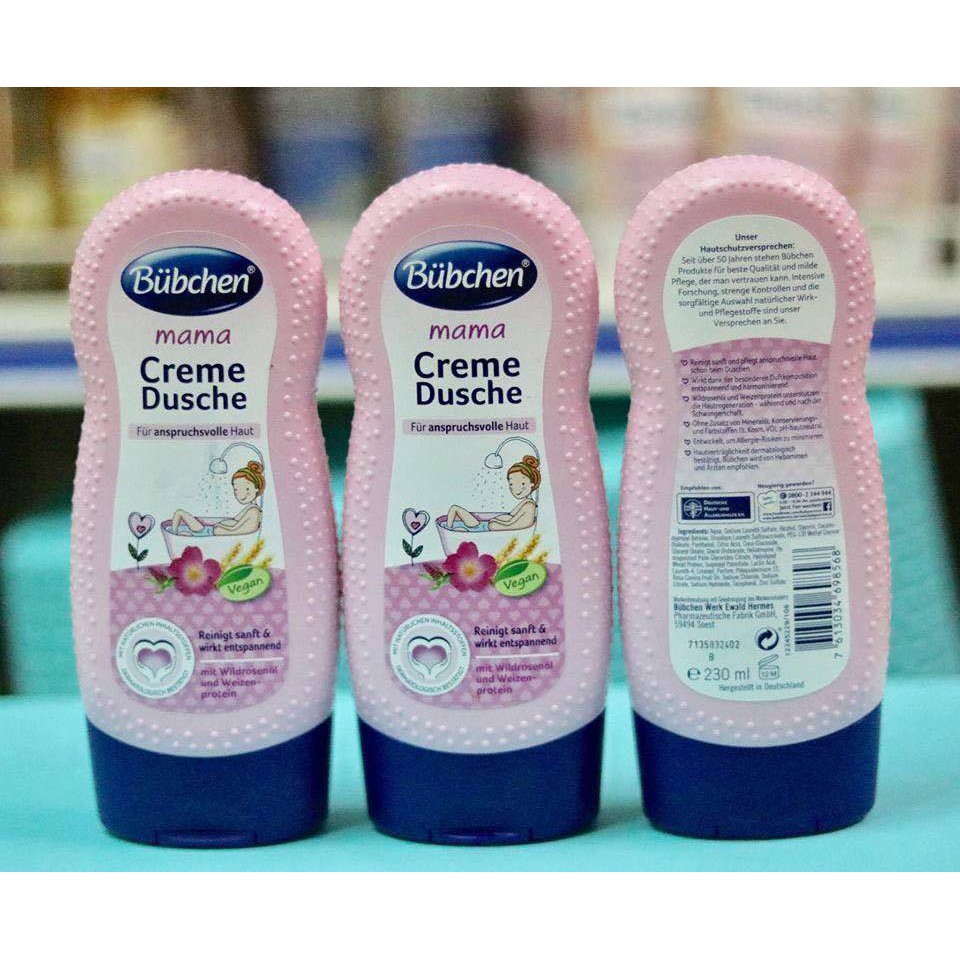 Sữa tắm dành cho các mẹ bầu Bubchen Mama | Shopee Việt Nam