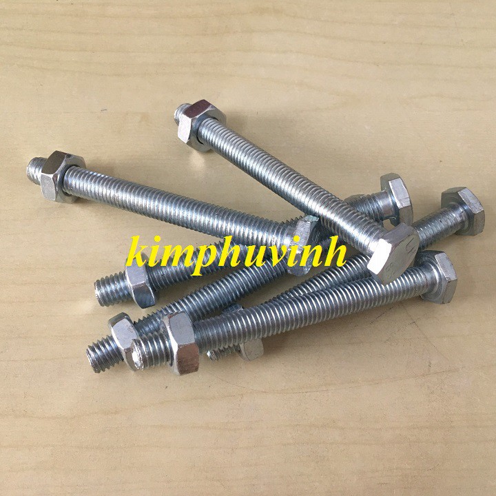 10 BỘ - M10x100mm BULONG LỤC GIÁC - BULON 10 LI | Shopee Việt Nam