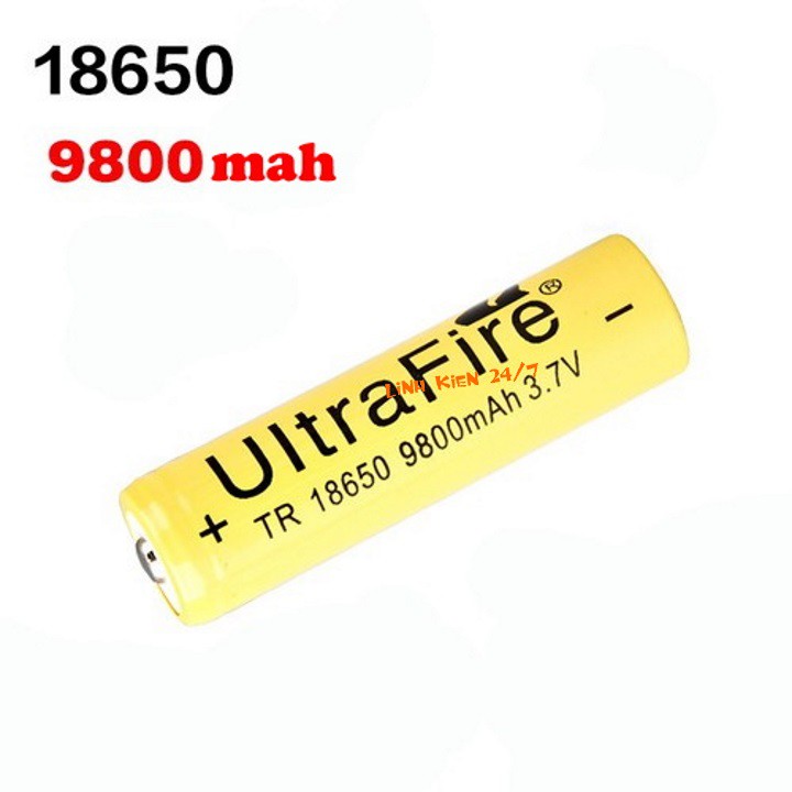 Pin Sạc Ultrafire 3.7V 18650 Dung Lượng 9800mah | Shopee Việt Nam