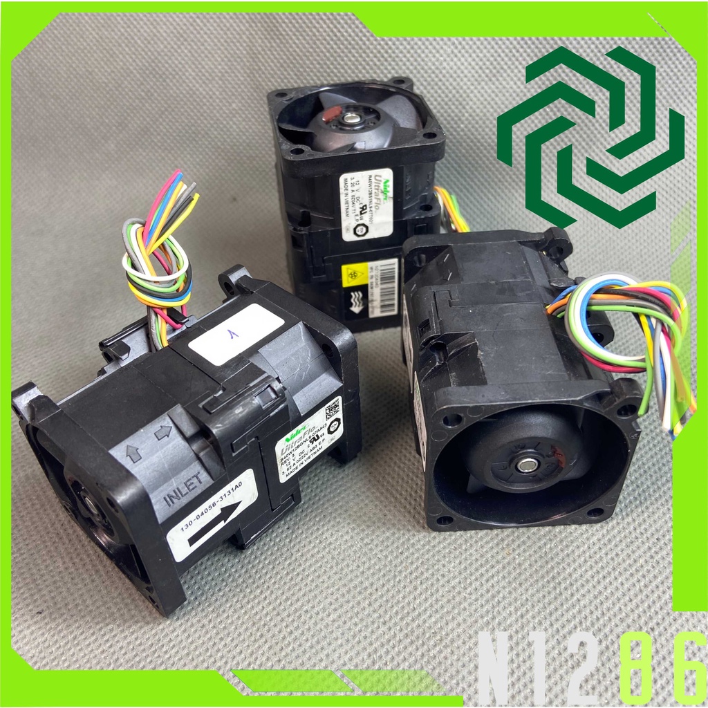 Quạt hỏa tiễn NIDEC ULTRAFLO - 4 cm,12V 3.2A ghép Stacking. siêu mạnh ...