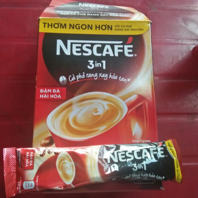 1 hợp 20 gói Cà phê rang xay hoà tan NESCAFE - 20 gói | Shopee Việt Nam
