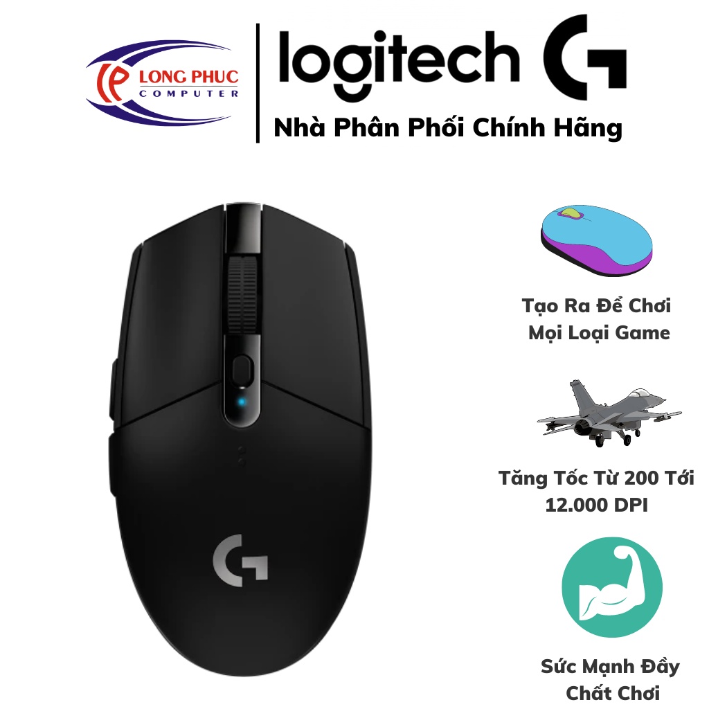 Chuột không dây chơi game Logitech G304 - Full Box Logitech Nhà Phân ...
