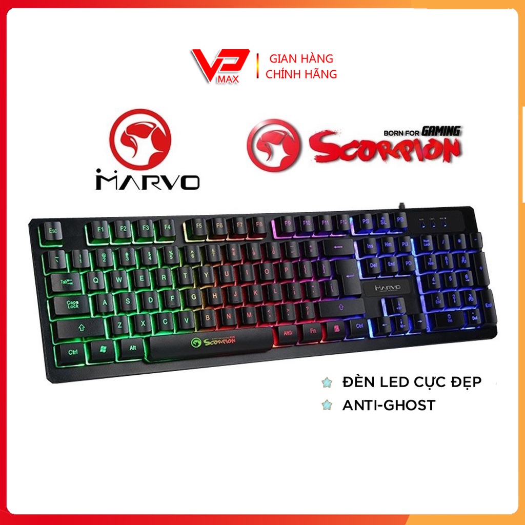 Bàn phím Giả cơ Mikuso R8 Fortech KB132 Mini Gaming chơi game, văn ...