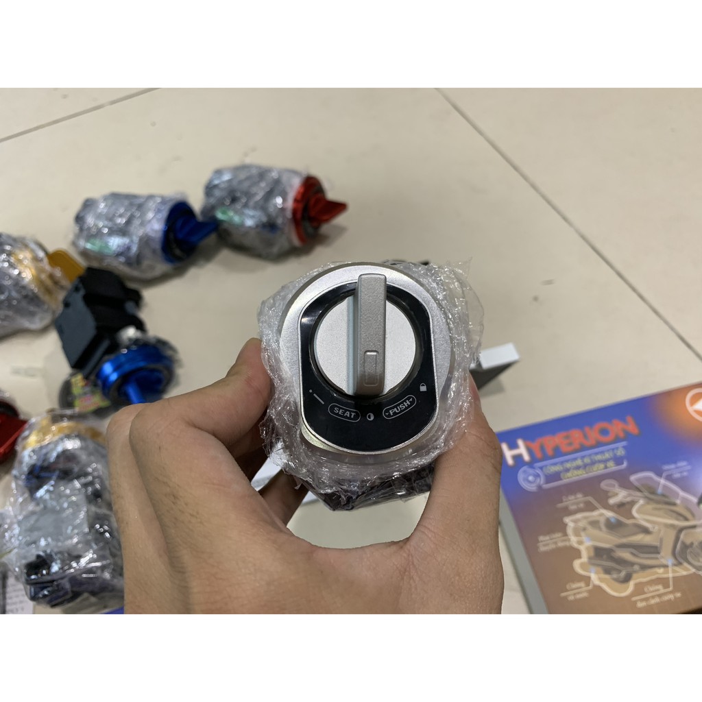 |COMBO| Full bộ khóa Smart key Fox Pitech - Núm CNC vuông - H2LED ...