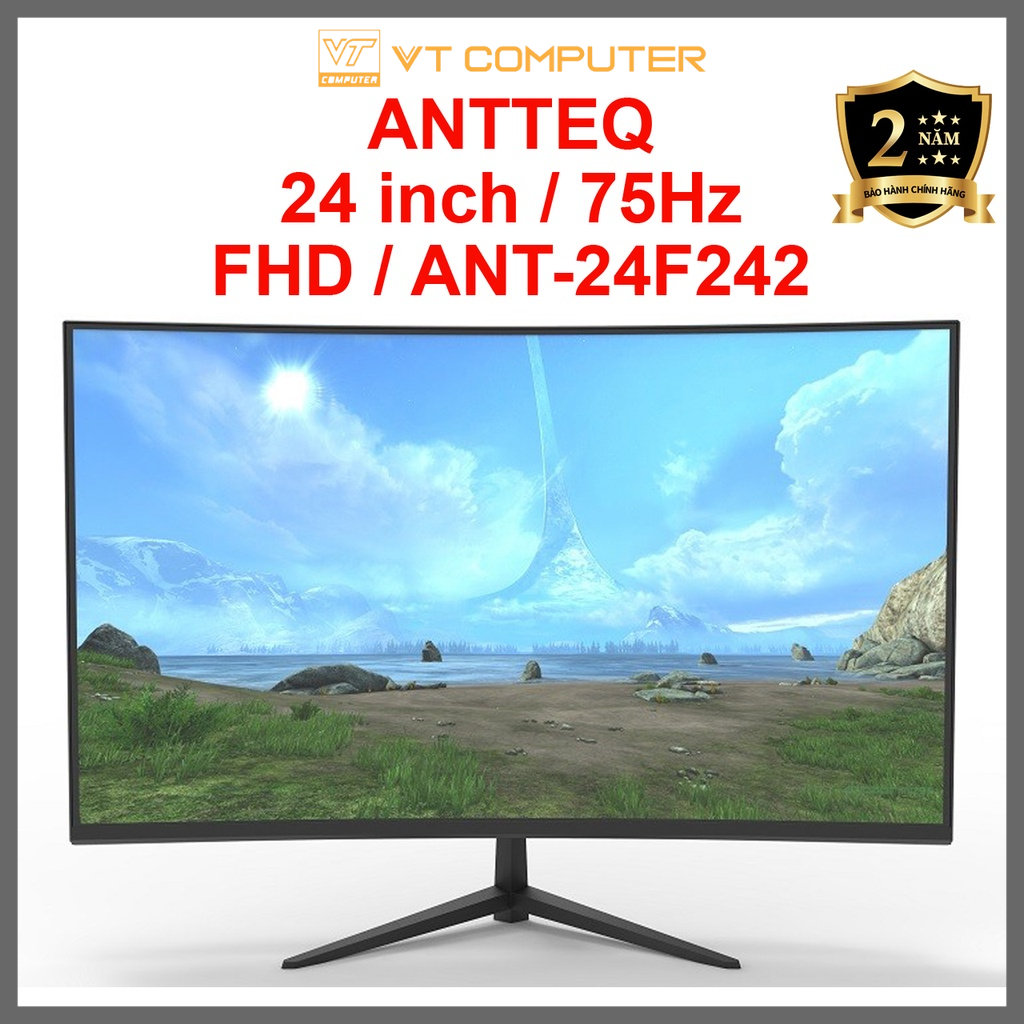 Màn Hình 24 inch HKC/ Antteq / FHD / 75Hz / ANT-24F242 / Bảo Hành 24 ...