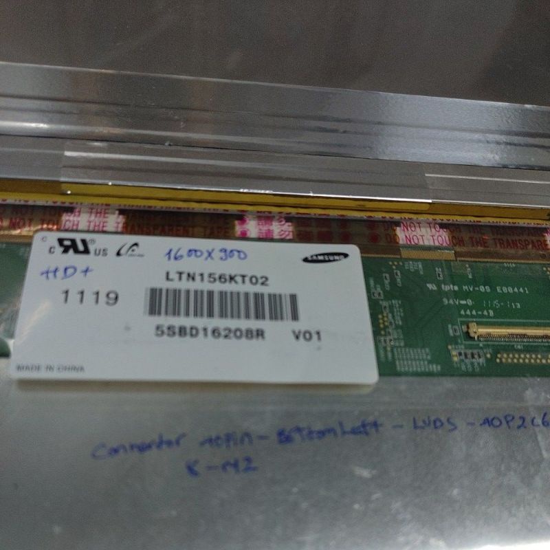 Màn Hình LCD Laptop Samsung 15.6 1600x900 40pin LVDS | Shopee Việt Nam
