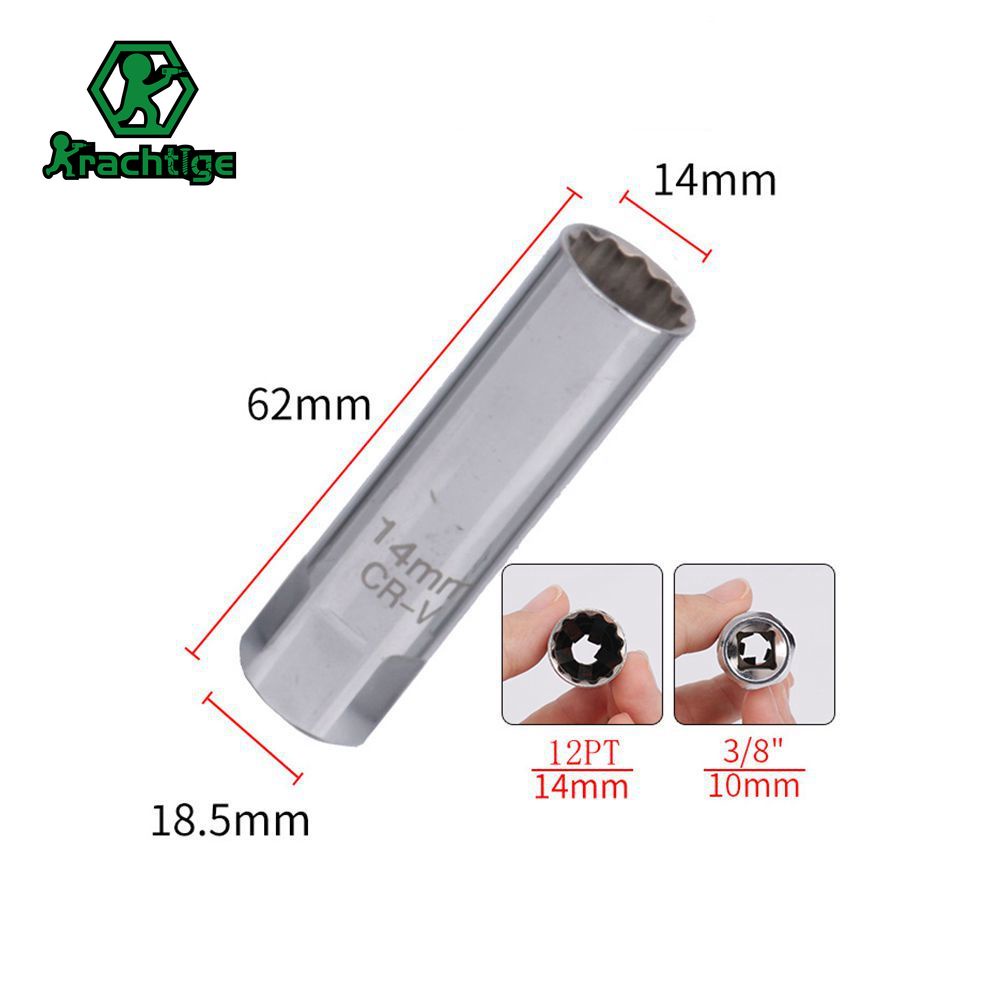 Chìa Vặn Bugi 14mm 12Pt 3 / 8 "Chuyên Dụng Cho Xe Hơi Bmw Mini Mercedes | Shopee Việt Nam