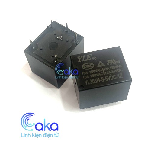 Linh Kiện Điện Tử Relay 5V 10A YL303H-S-5VDC-1Z | Shopee Việt Nam