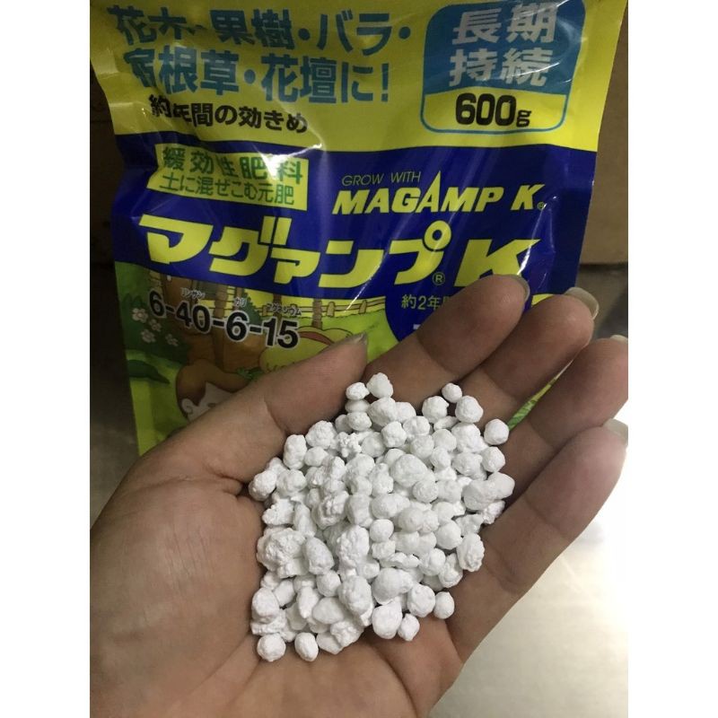 600g phân tan chậm MAGAMP K Nhật Bản (Phân Trắng Nhật). | Shopee Việt Nam