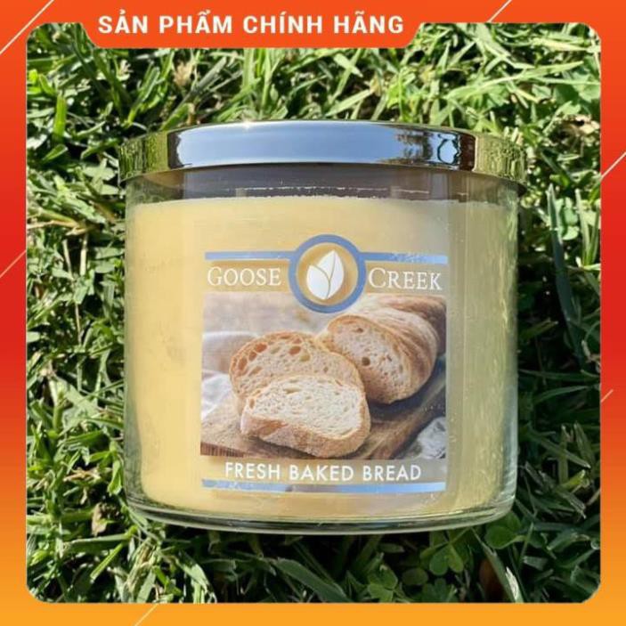 [ HÀNG USA ] Nến thơm Goose Creek Fresh Baked Bread 3 bấc 411gr ...