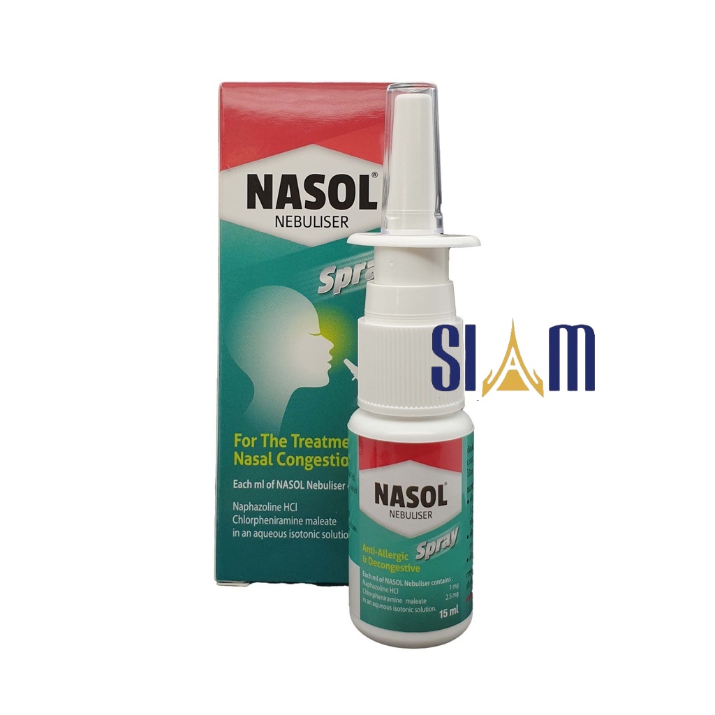 Xịt Nasol Spray 14ml Thái Lan chính hãng | Shopee Việt Nam