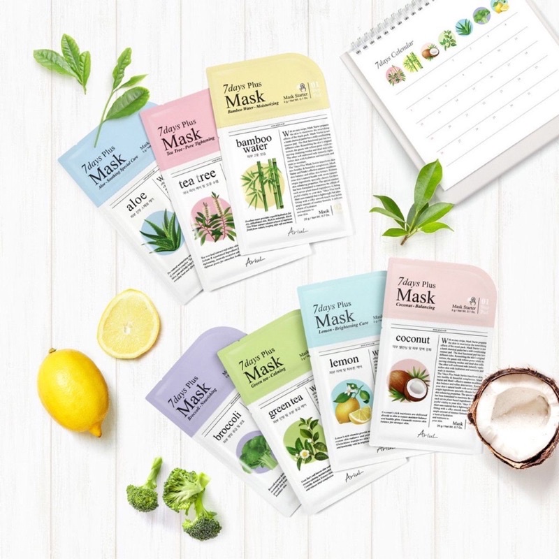 MẶT NẠ ARIUL 7 DAYS PLUS MASK - ARIUL | Shopee Việt Nam