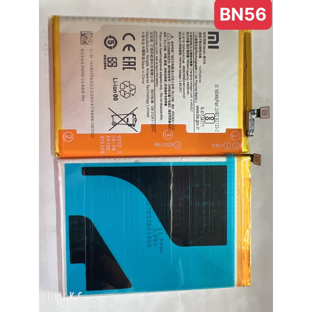 Pin Xiaomi Chính Hãng BN56 Dùng Cho Xiaomi Redmi 9A / Redmi 9C / Xiaomi ...