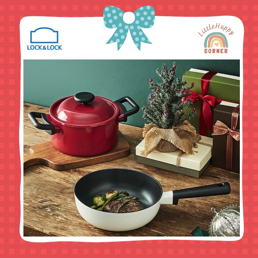 Bộ Nồi Chảo Sâu Lòng 2 Món Decore Lock&Lock LDE1202IHS01 (LDE1202IH ...