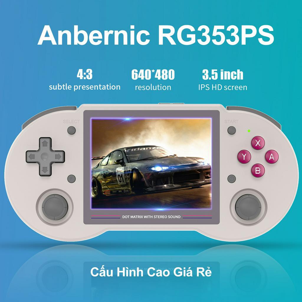 New Anbernic RG353Ps máy chơi game cầm tay mới ra mắt, hỗ trợ PSP/DC/SS ...