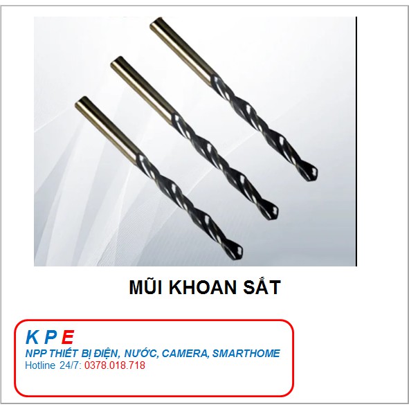 MŨI KHOAN KHOÉT SẮT INOX ĐẦU TRÒN - KPE ELECTRIC | Shopee Việt Nam