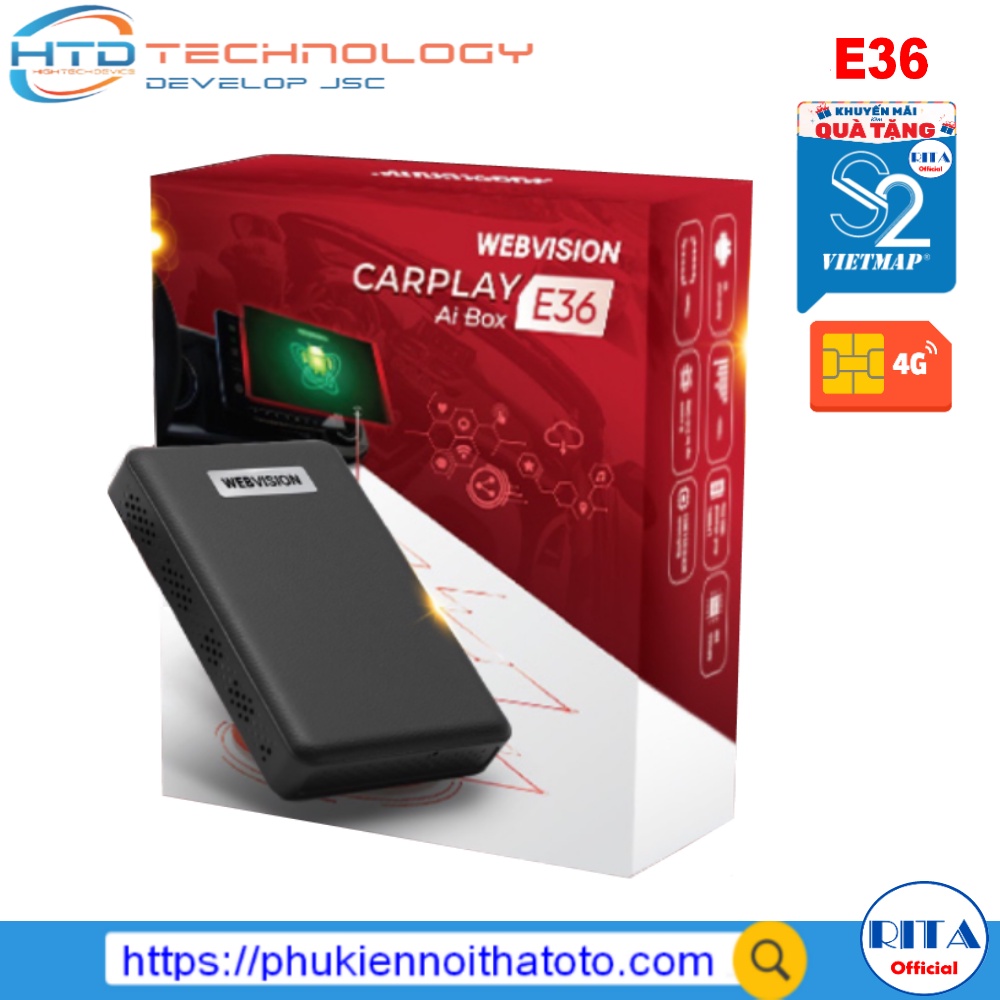 Android Box Ô Tô Webvision E36 - Vietmap S2 Bản Quyền - Sim 4G | Shopee Việt Nam