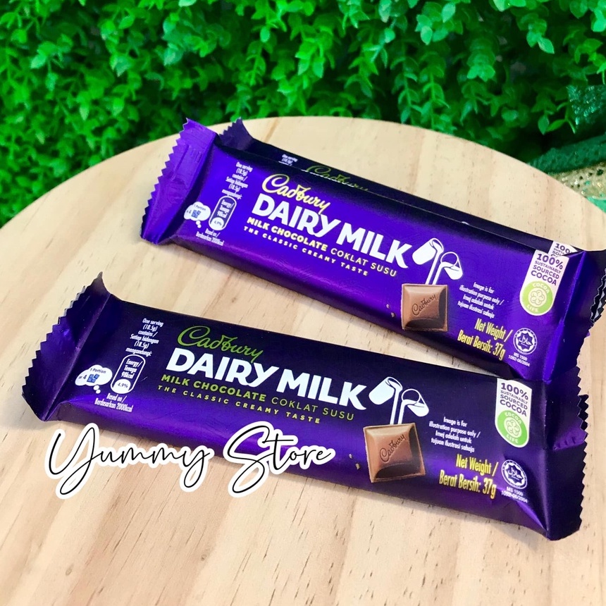 Socola Cadbury Dairy Milk Thanh 37G | Shopee Việt Nam