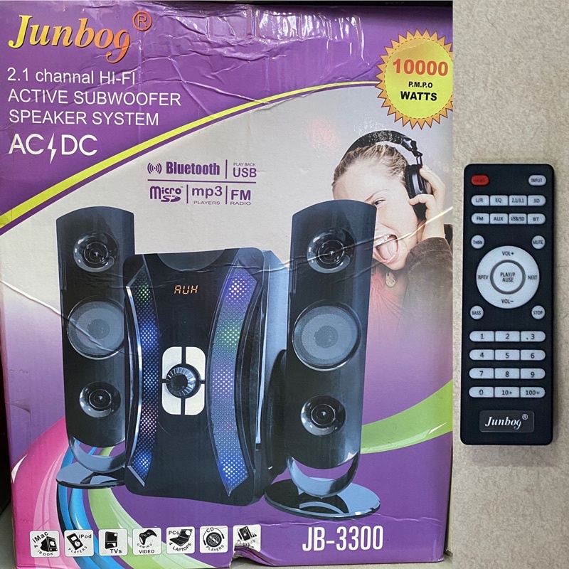 Điều Khiển Remote Loa Vi Tính Junboy Junbog JB-3300 | Shopee Việt Nam