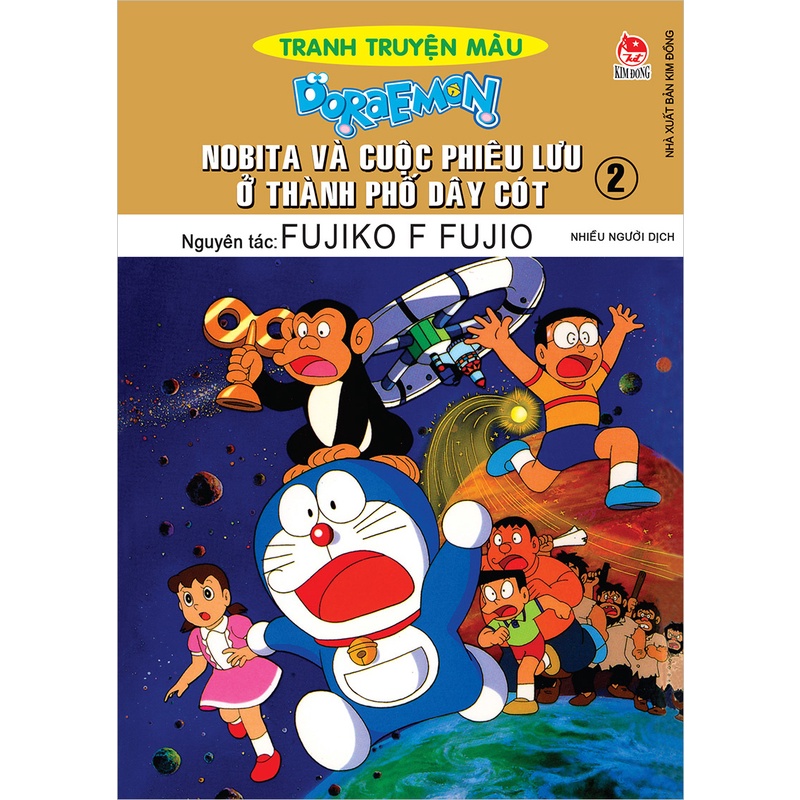 Sách - Doraemon Tranh truyện màu - Nobita và cuộc phiêu lưu ở thành phố ...