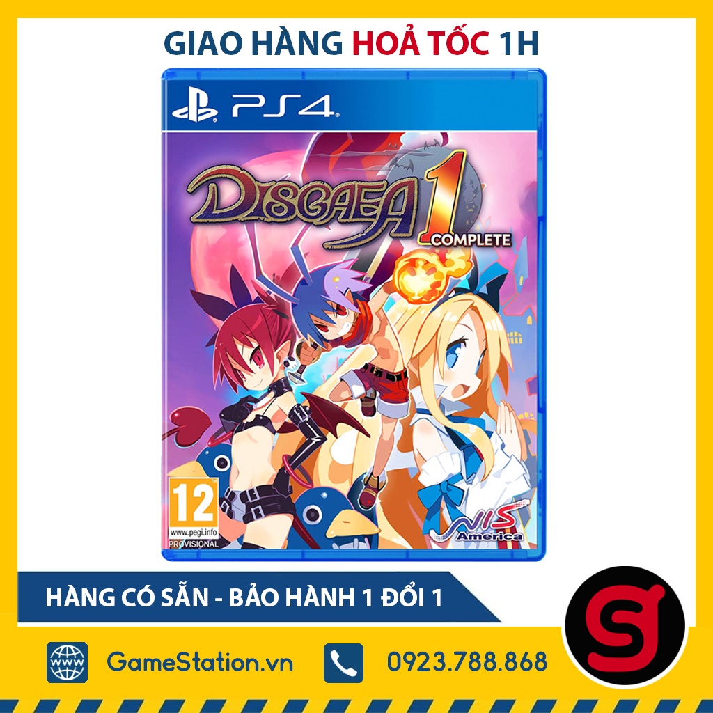 Đĩa Game PS4: Disgaea 1 Complete | Shopee Việt Nam
