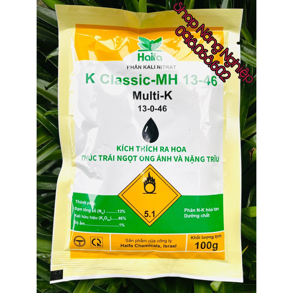 Phân bón lá KNO3 Haifa Israel 100gr | Shopee Việt Nam