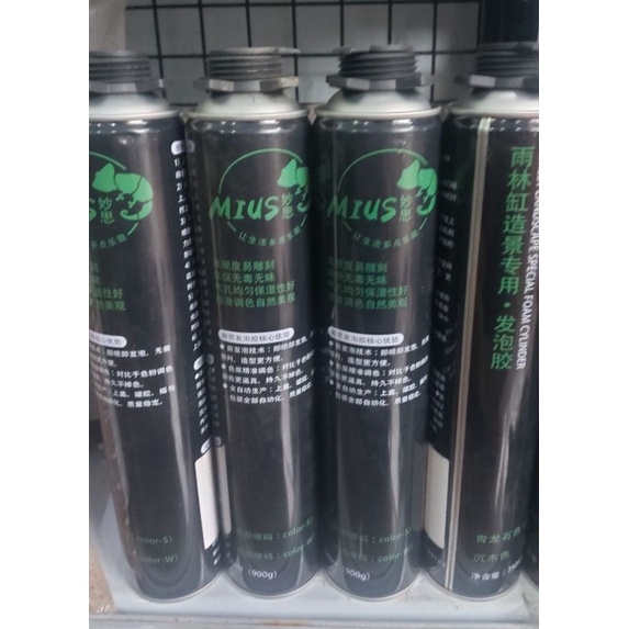 Foam MIUS màu đen chai 900g | Shopee Việt Nam