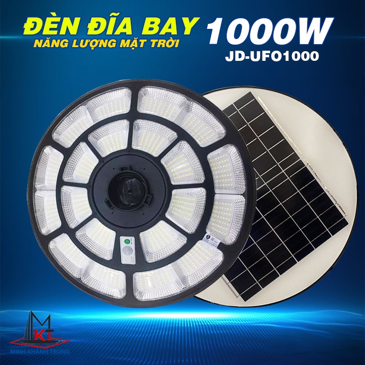 Đèn năng lượng mặt trời liền thể UFO Jindian JD-UFO1000 (1000W) - Khánh Trung Solar | Shopee ...