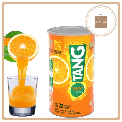 [cam tang] Bột Pha Nước Cam TANG 2.04KG – Mỹ cung cấp vitamin | Shopee ...