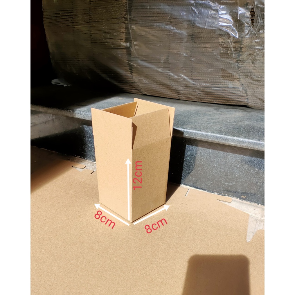 [Combo 100h] Hộp giấy carton kích thước 8x8x12, hộp đựng hàng | Shopee ...
