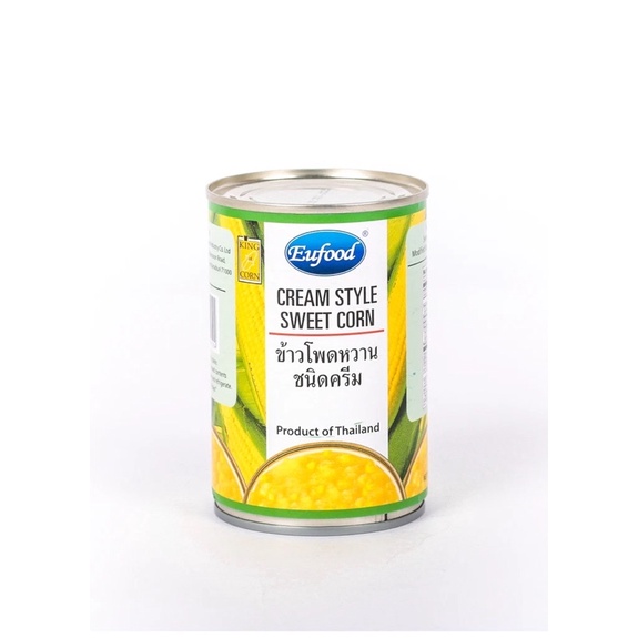 Súp ngô ngọt - River Kwai 425g Cream Style Sweet Corn Thái Lan, Ngô ...